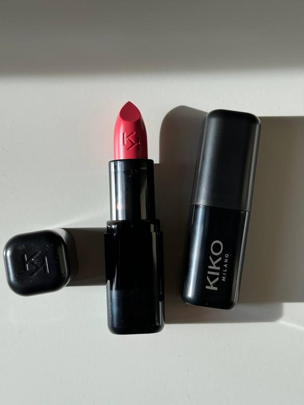 Кремовая помада kiko milano smart fusion lipstick оттенок 408 rosa ...