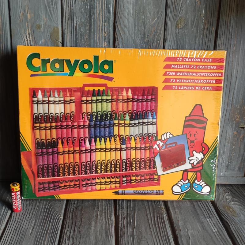 Набір воскової крейди crayola 72 шт — ціна 250 грн у каталозі Олівці ...