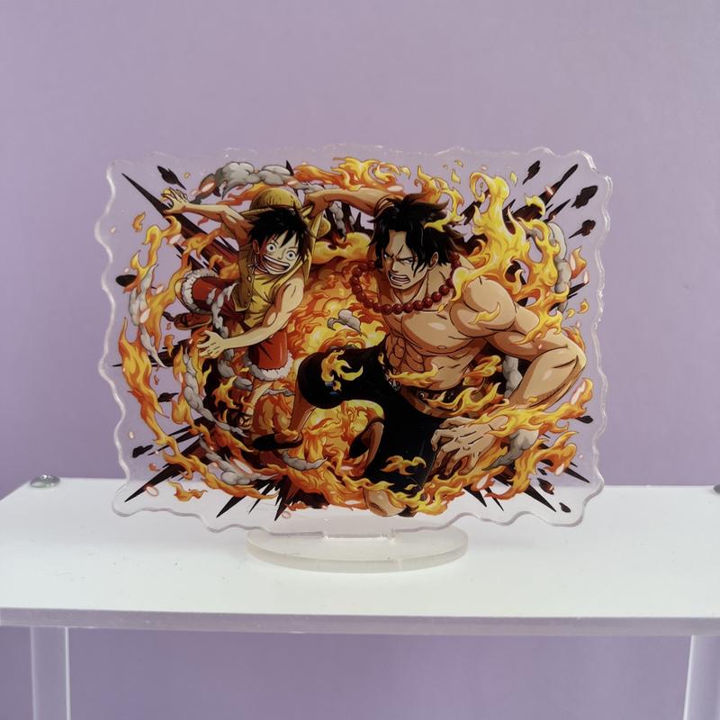 Акрилова фігурка луффі та ейса One Piece — ціна 220 грн у каталозі Статуетки Купити товари для