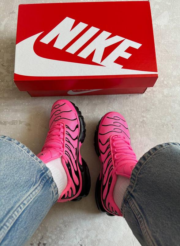 Кросівки nike air max tn neon pink black — ціна 2700 грн у каталозі ...