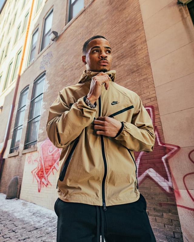 Nike tech fleece olive green hm7151-297 кофта nike tech fleece woven ...