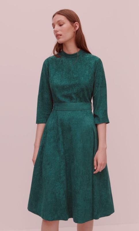 Зелене плаття — ціна 890 грн у каталозі Сукні міді Купити жіночі речі ...