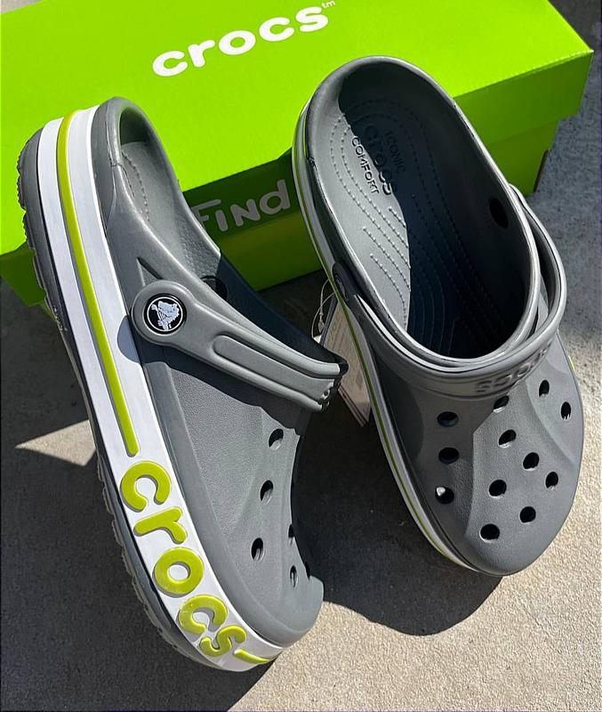 Чоловічі крокси сабо crocs bayaband clog charcoal crocs crocs crocs ...