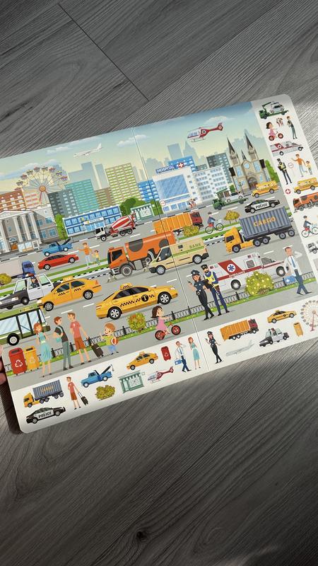 Картонний віммельбух «розумні машини — ціна 150 грн у каталозі Дитячі