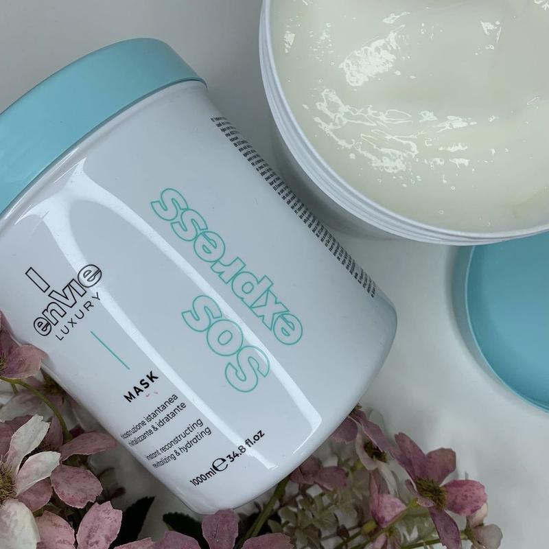 Амінокислотна маска envie luxury sos express mask для миттєвого ...