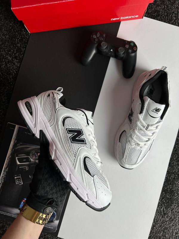 New balance 530 premium white black — цена 2050 грн в каталоге ...
