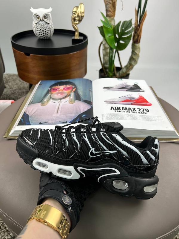 Nike air max plus tn lace toggle white black — ціна 2250 грн у каталозі ...