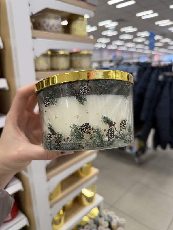 Ароматична свічка pepco home luxury candle з ароматом хвої — ціна 350 ...