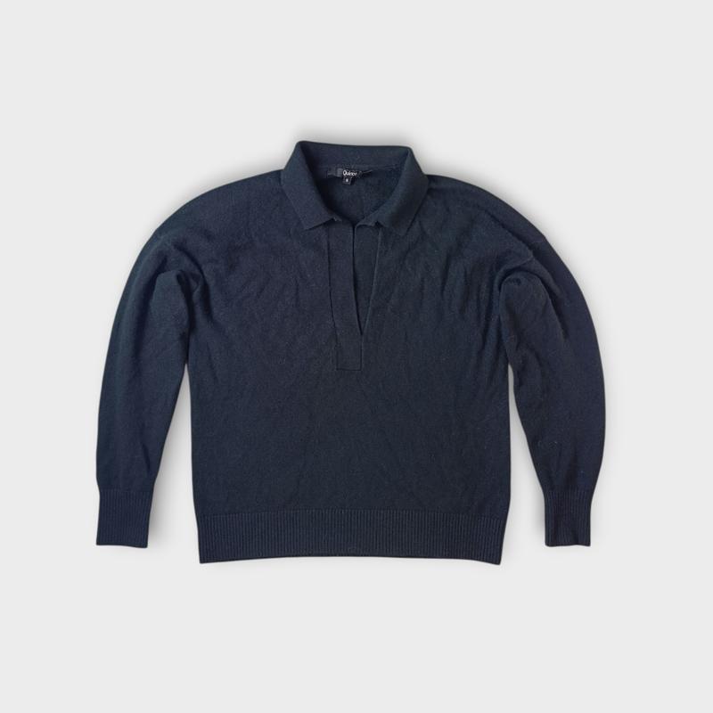 Кофта жіноча кашемірова uniqlo x cos cashmere longsleeve polo/светр ...