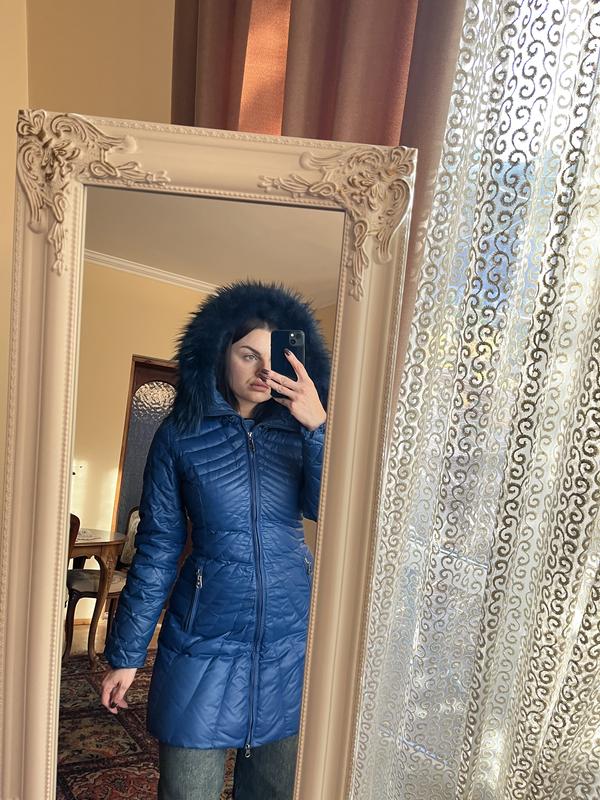 Пуховик довгий зимовий — ціна 700 грн у каталозі Пуховики Купити жіночі речі за доступною ціною