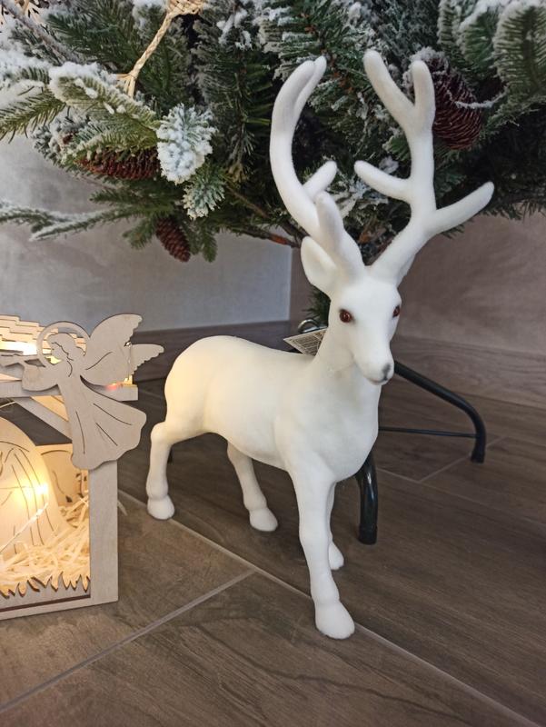 Олень декор новорічний іграшка під ялинку — ціна 498 грн у каталозі Статуетки Купити товари для