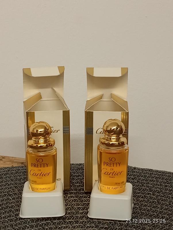 Оригинальная редкая винтажная миниатюра so pretty cartier — цена 550 ...