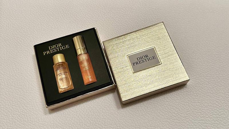 Набор dior prestige сыворотка и лосьон la micro-lotion de rose advanced ...