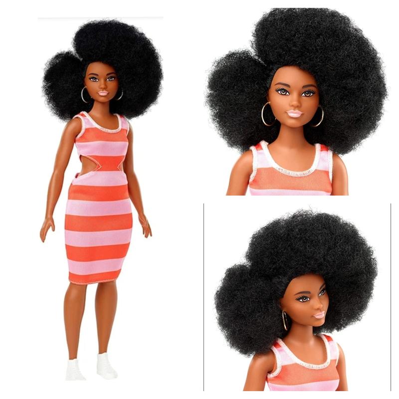 Кукла барби " модница stripe cut-out driss 105 (barbie fashionistas ...