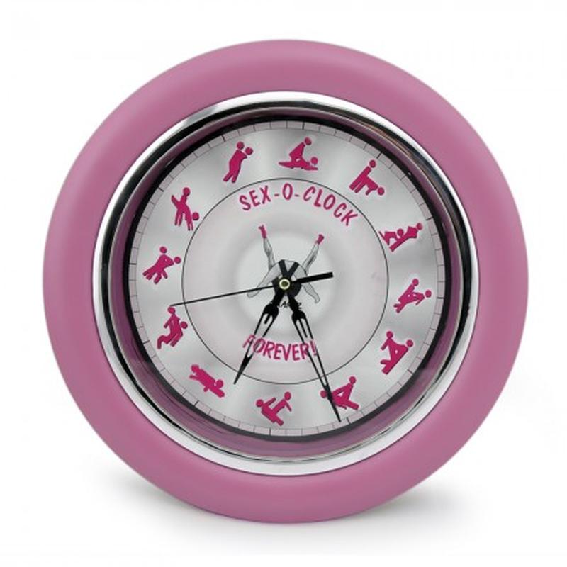 Настенные часы камасутра розовые — цена 532 грн в каталоге Часы Купить товары для дома и быта по