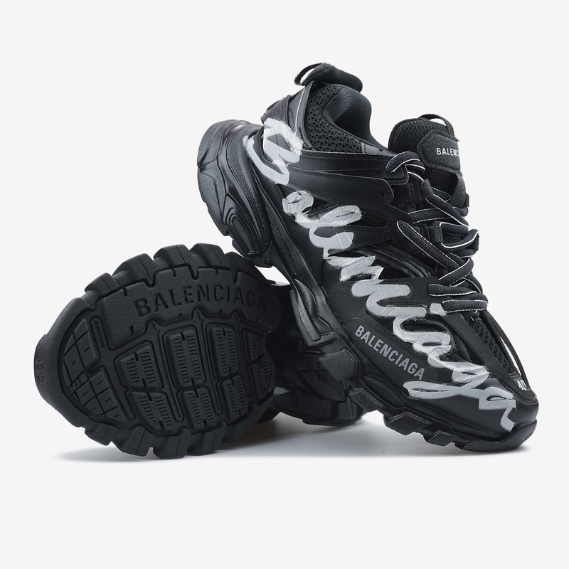 Balenc*aga track sneaker signature black white арт 12005 — ціна 5000 ...