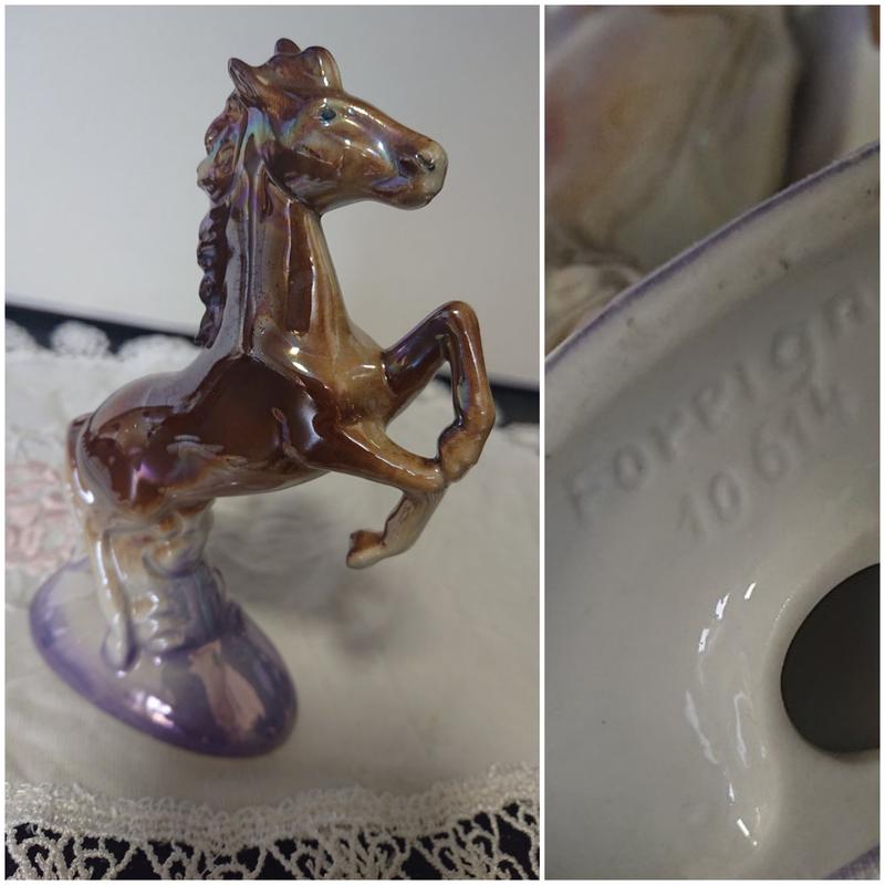 Порцеляновий вінтажна статуетка Foreign кінь — ціна 679 грн у каталозі Статуетки Купити