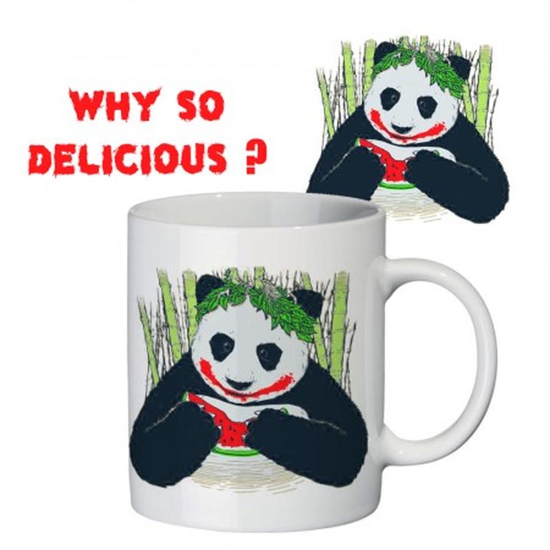 Чашка принт панда — ціна 218 грн у каталозі Чашки Купити товари для дому та побуту за доступною