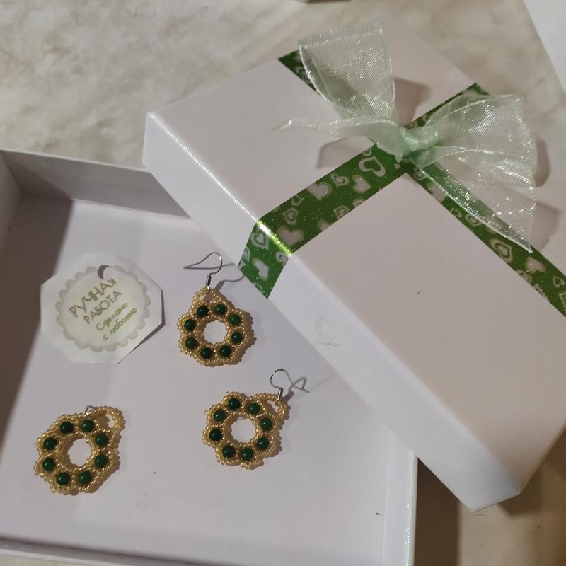 Комплект сережки та підвіска — ціна 140 грн у каталозі Комлекти Купити аксесуари за доступною