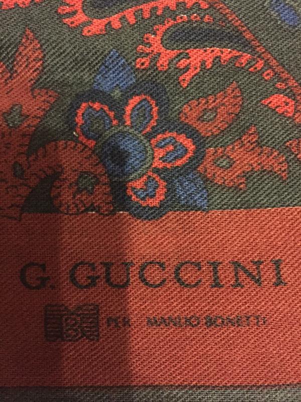 Хустка вовняної g.guccini per manlio bonetti — ціна 350 грн у каталозі ...