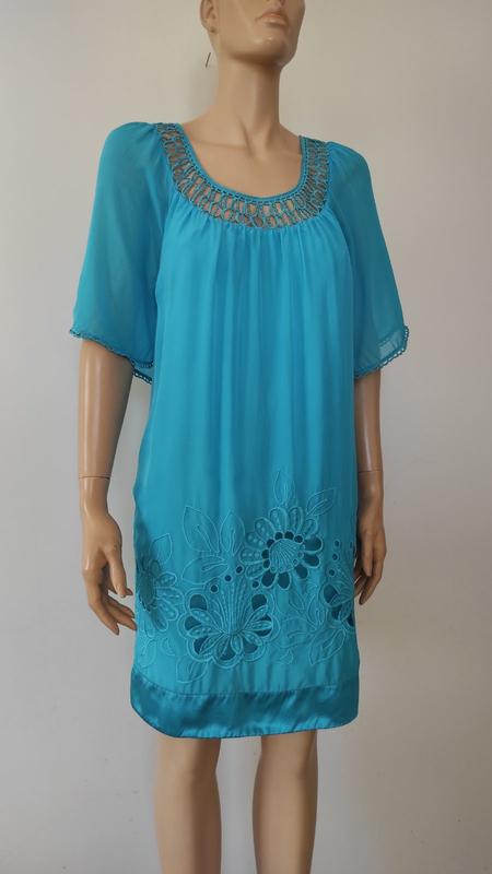 Шовкова сукня Monsoon 18 — ціна 520 грн у каталозі Сукні міді Купити жіночі речі за доступною