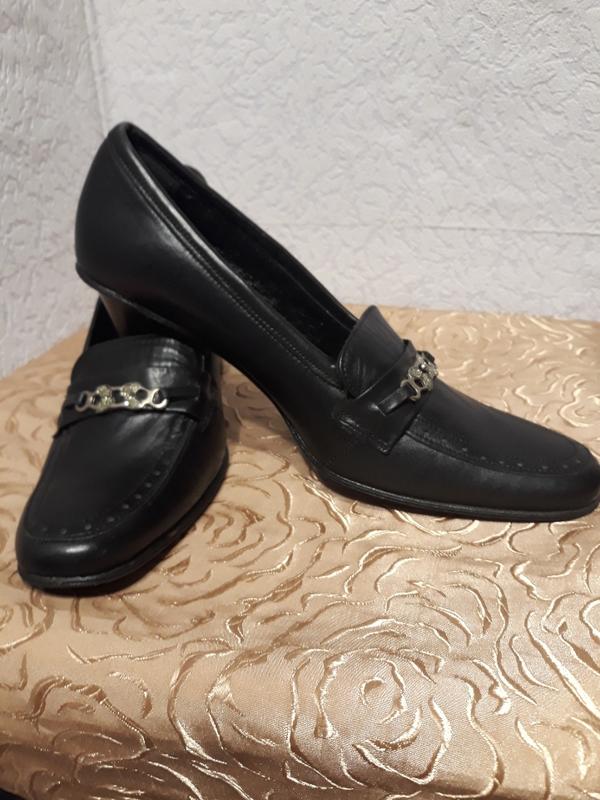 Туфлі з натуральної шкіри — ціна 237 грн у каталозі Туфлі Купити жіночі ...