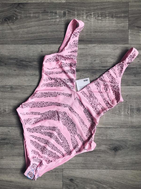 Шикарний новий суцільний купальник в каміннях і стразах asos uk8 s — ціна 472 грн у каталозі ...