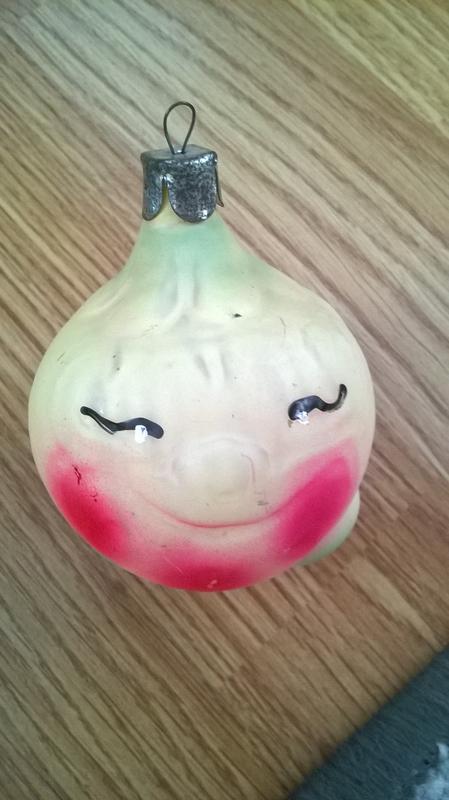 Скляна новорічна іграшка — ціна 35 грн у каталозі Аксесуари Купити товари для дому та побуту за