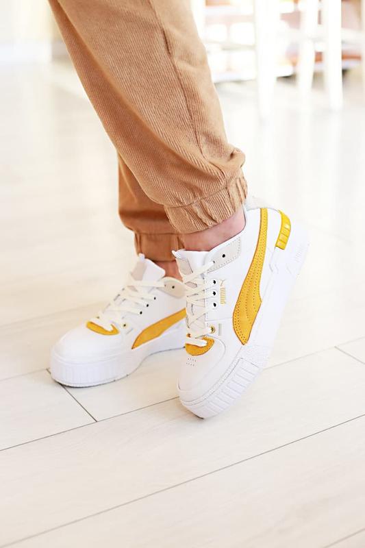 56104686 Puma cali sport heritage white teal 2850