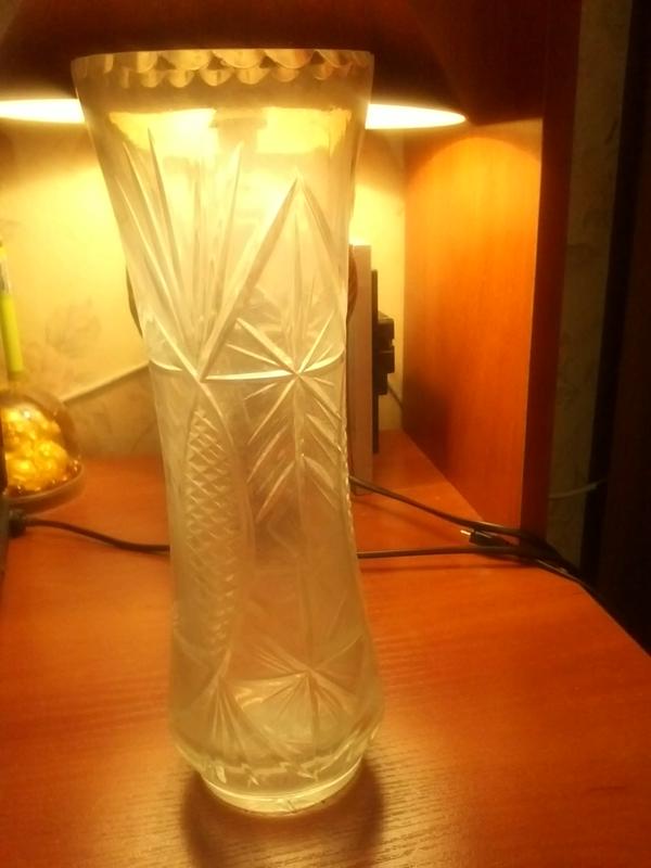 Хрустальная ваза для цветов — цена 220 грн в каталоге Вазы Купить товары для дома и быта по