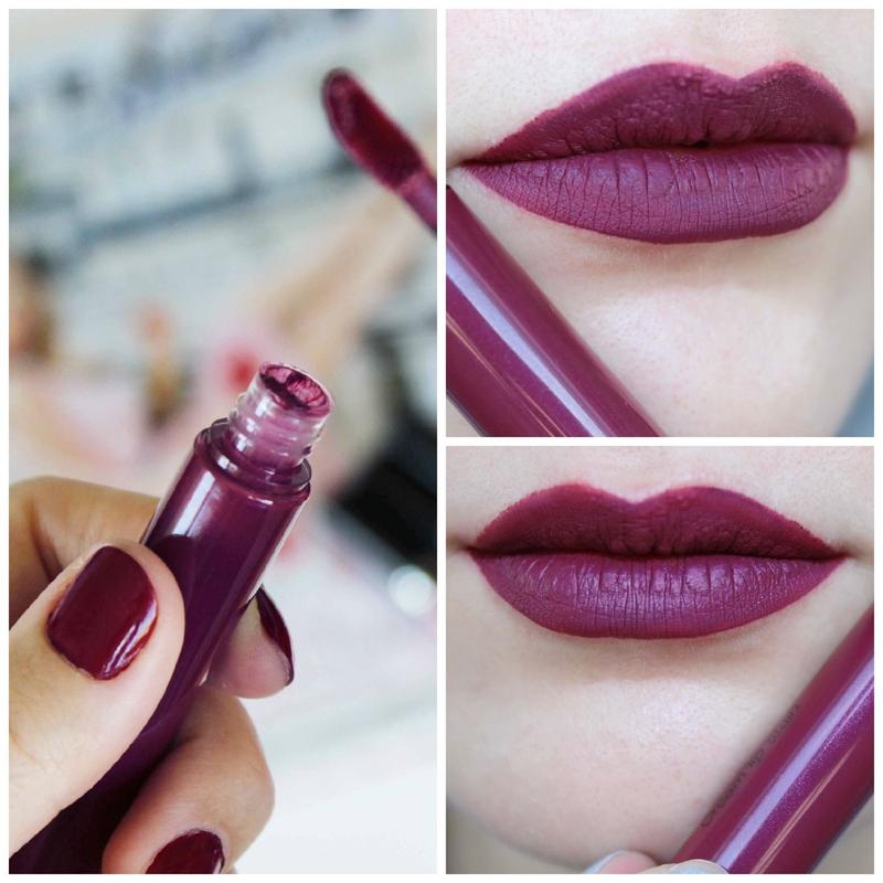 Стойкая матовая помада для губ sephora cream lip stain 14 blackberry ...