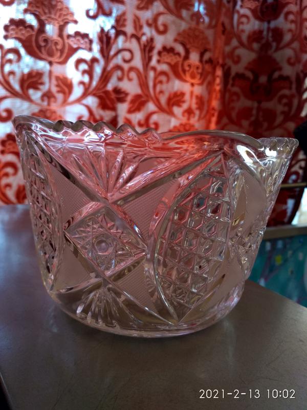 Ваза салатник кришталь — ціна 220 грн у каталозі Тарілки Купити товари для дому та побуту за