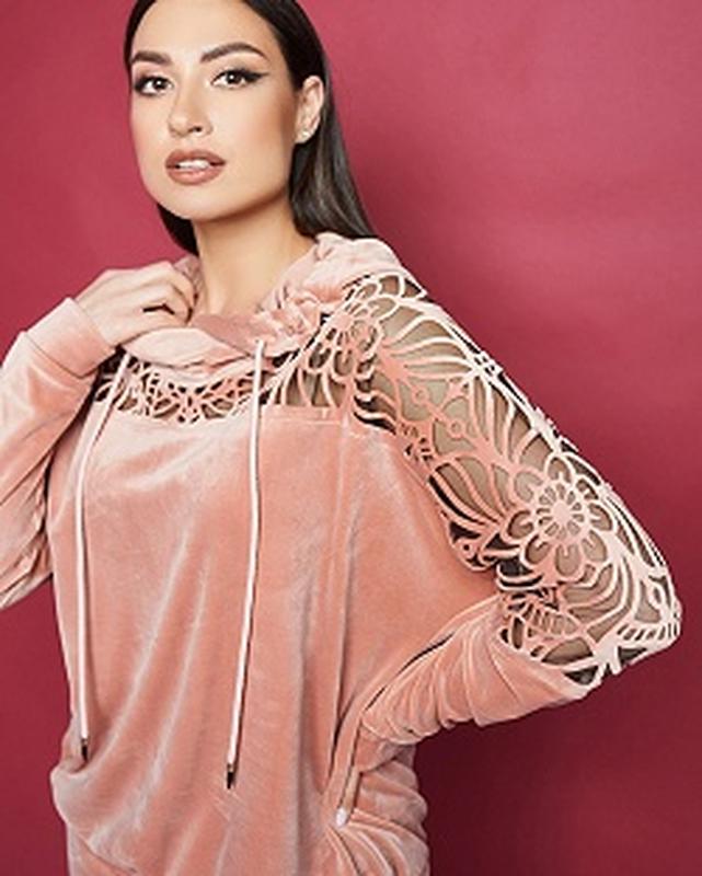 Дуже гарний костюм кольору пудра — ціна 855 грн у каталозі Брючні костюми Купити жіночі речі за