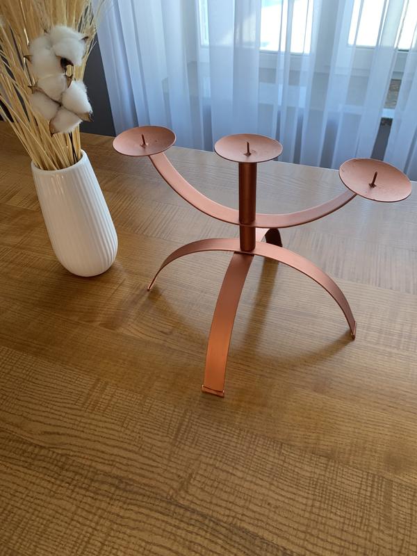 Металический подсвечник « бронза — цена 219 грн в каталоге Подсвечники Купить товары для дома и