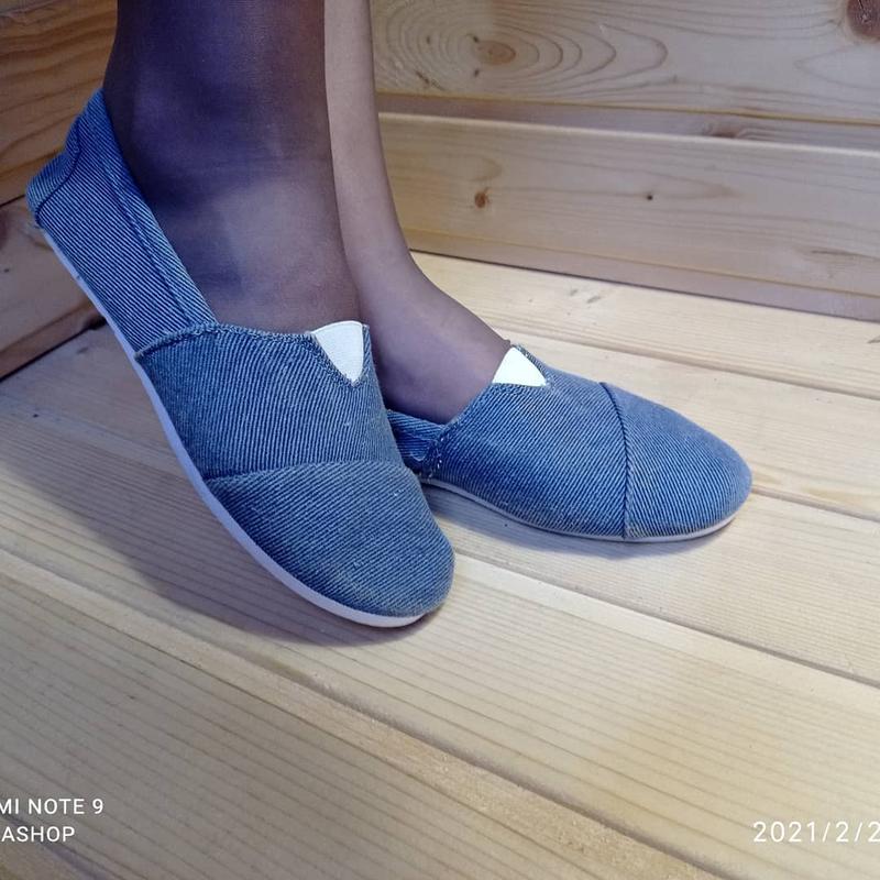 Джинсові мокасини — ціна 119 грн у каталозі Туфлі Купити жіночі речі за доступною ціною на Шафі