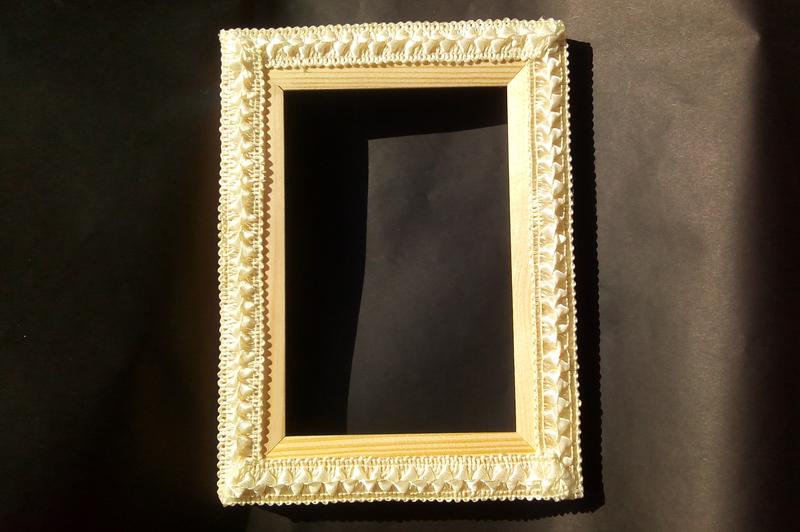 Рамка для фото фоторамка з мереживом — ціна 40 грн у каталозі Фоторамки Купити товари для дому