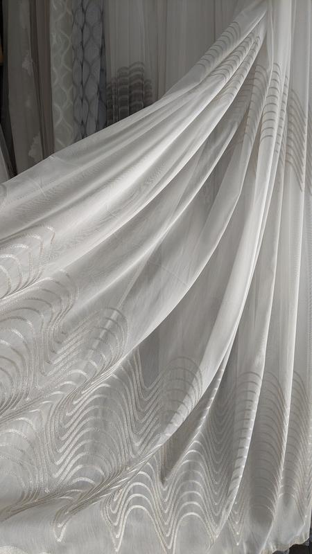 Ніжний тюль з вишивкою — ціна 1560 грн у каталозі Штори Купити товари для дому та побуту за