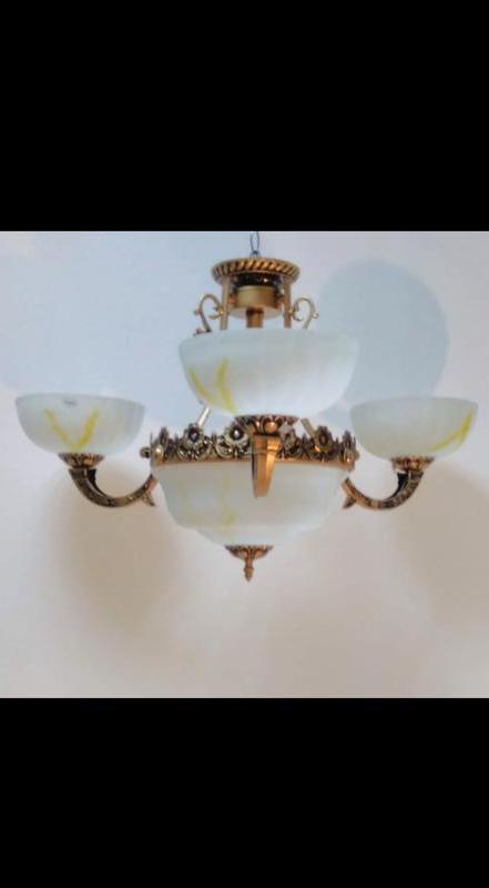 Класична люстра під бронзу — ціна 1835 грн у каталозі Люстри Купити товари для дому та побуту за