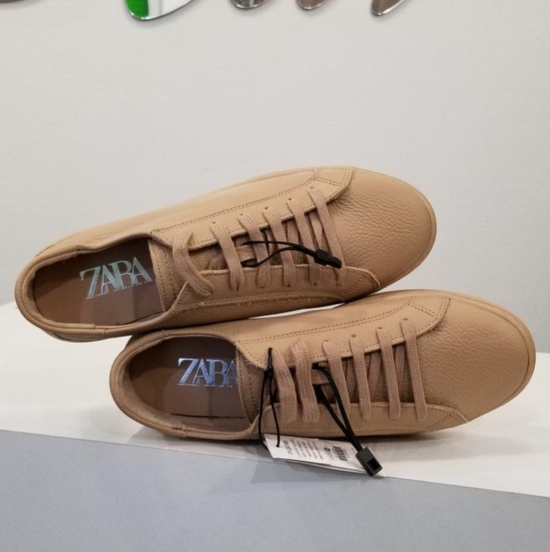 Кожаные кеды zara — ціна 1980 грн у каталозі Кеди Купити жіночі речі за доступною ціною на Шафі ...