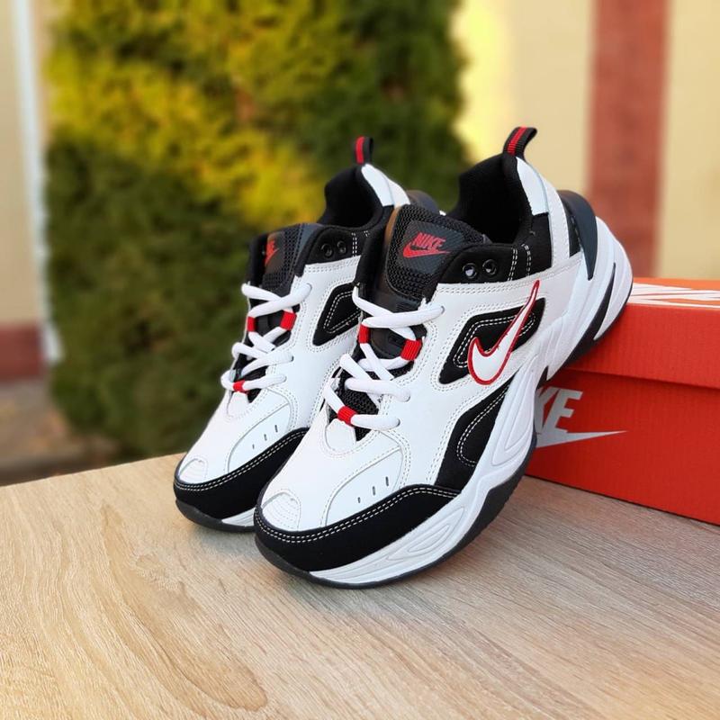 Жіночі кросівки nike m2 tekno (білі, чорні) — ціна 1550 грн у каталозі ...