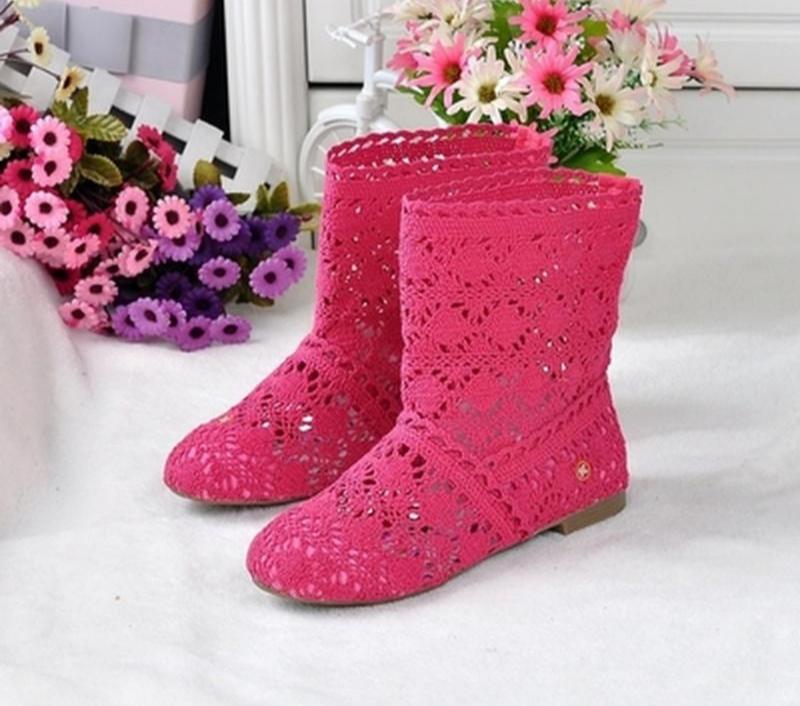 Літні короткі чобітки малина — ціна 199 грн у каталозі Черевики Купити жіночі речі за