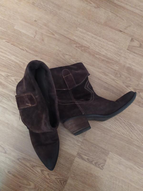 Натуральні замшеві боти козачки Navyboot — ціна 200 грн у каталозі Черевики Купити жіночі речі