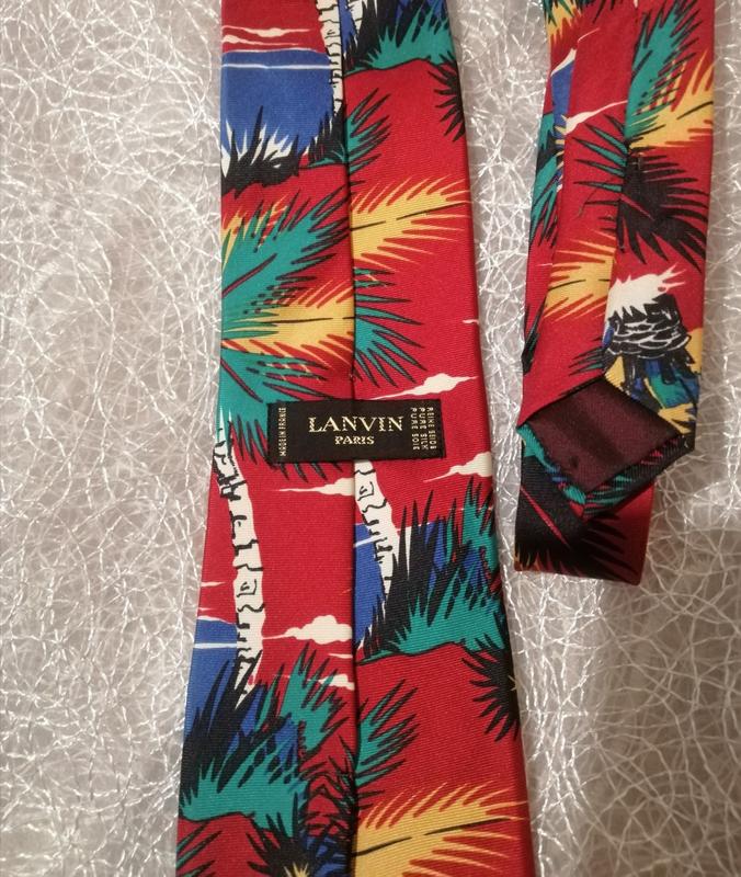 Lanvin Paris шовкова краватка — ціна 150 грн у каталозі Краватки і метелики Купити аксесуари за