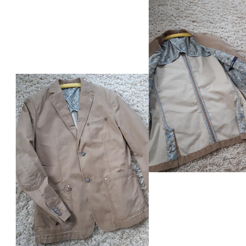 Стильный катоновый пиджак бесподкладочный casual wear, redpoint, p. 52 ...