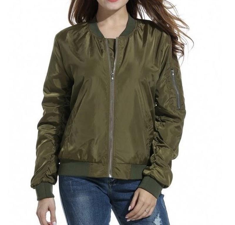 Бомбер — ціна 250 грн у каталозі Куртки Купити жіночі речі за доступною ціною на Шафі Україна