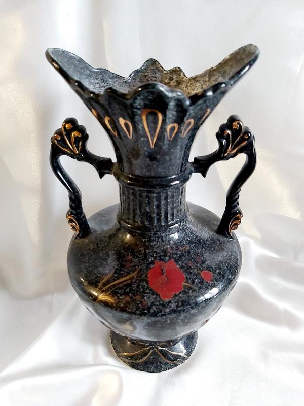 Ваза керамічна майоліка вінтаж срср — ціна 585 грн у каталозі Вази Купити товари для дому та