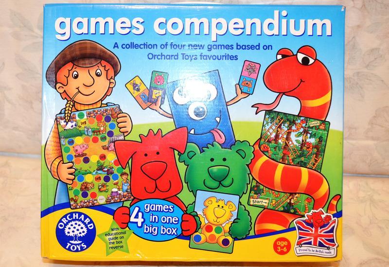 Games compendium від orchard toys 4 гри в одній коробці — ціна 700 грн ...