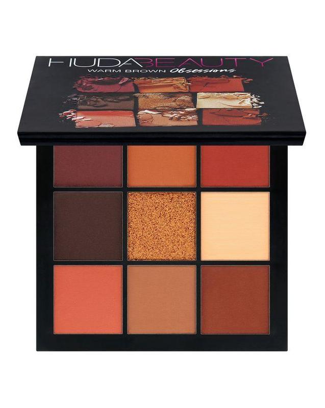 Huda beauty warm brown obsessions палетка теней для глаз — цена 119 грн ...