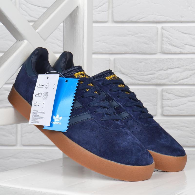 Кроссовки мужские замшевые adidas spezial адидас темно синие вьетнам ...