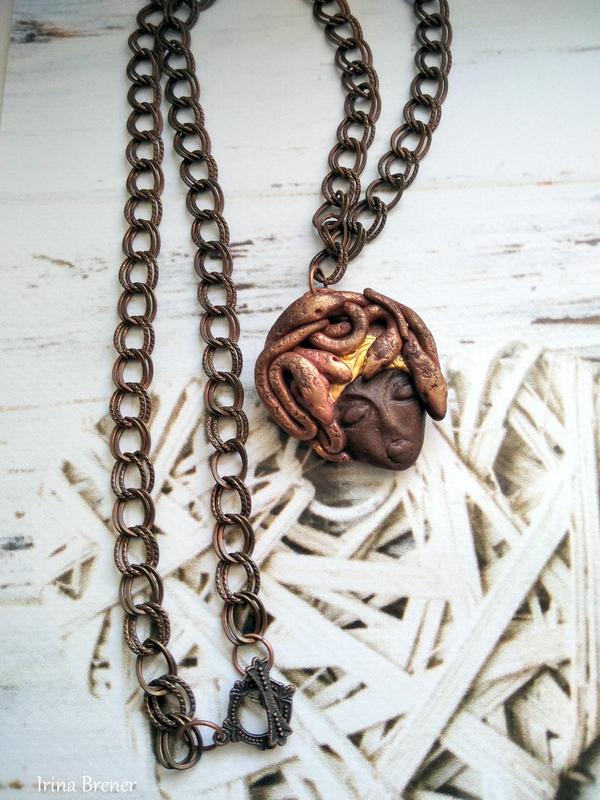 Кулон медуза горгона — ціна 136 грн у каталозі Кулони Купити аксесуари за доступною ціною на